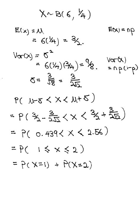 Binomial Distribution S D JC MATH TUITION