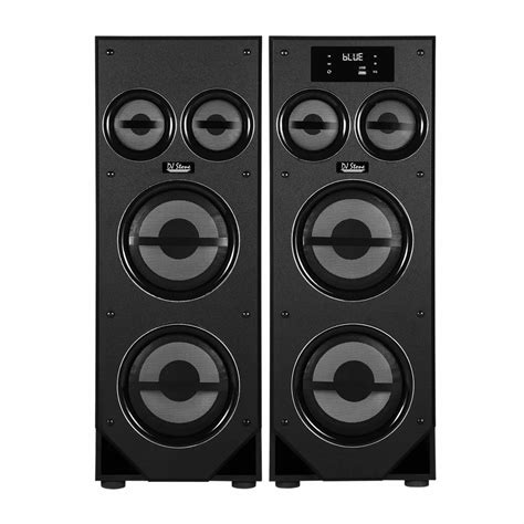 Dj Stone T Rex Dual Tower Speaker 280w Rms Karaoke Compatible Thumping