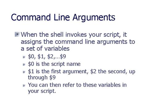 An Introduction To Unix Shell Scripting Unix Shells