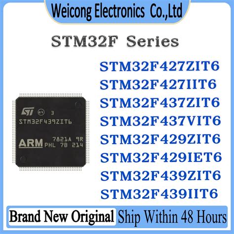 Stm32f427zit6 Stm32f427iit6 Stm32f437zit6 Stm32f437vit6 Stm32f429zit6