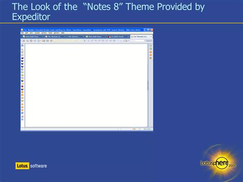 Customizing The Look Of Lotus Notes 8 Ppt Free Download