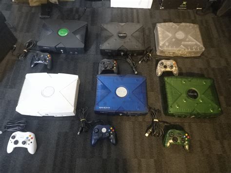 Different Consoles Controllers Versions Xbox Roriginalxbox