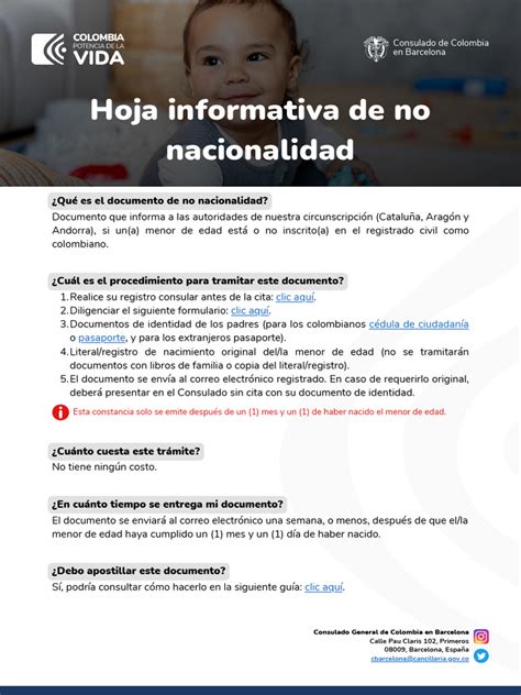 05.1 Hoja Informativa de No Nacionalidad | PDF
