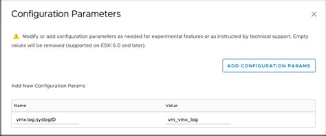 Configure A Vms Vmwarelog File To Send Messages To Vrealize Log