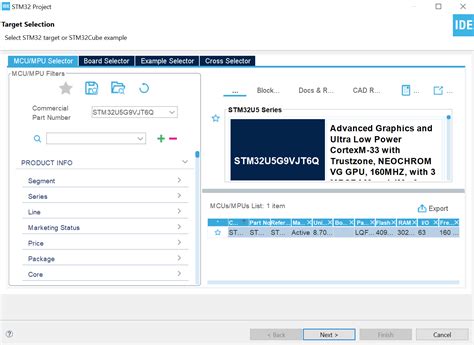 Solved Stm32u5g9vjt6q Not Supported Stmicroelectronics Community