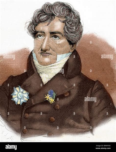Cuvier Georges 1769 1832 French Naturalist Engraving By A Closs