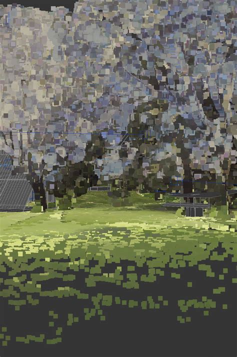 rendering point clouds as squares cubes as opposed to circles spheres