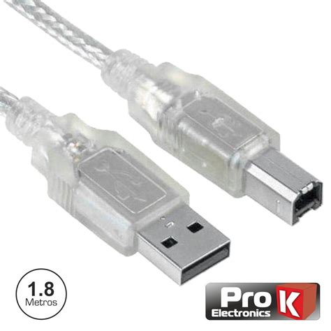 Cabo Usb Tipo A Macho Usb Tipo B Macho M Prok Tecnomartins Pt