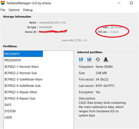 firmware 13 1 0 · issue 69 · eliboa nxnandmanager · github
