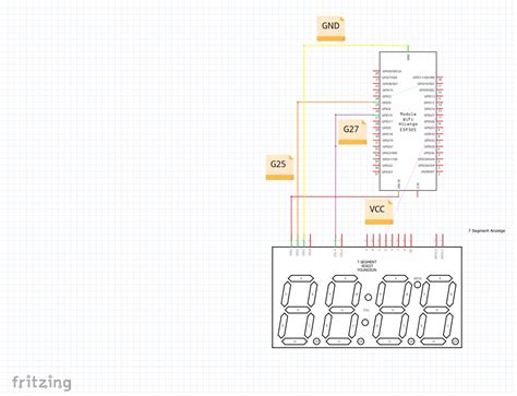 T1 Bauelemente 7 Segment Display