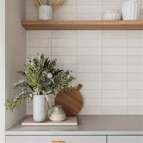 Gradient Blanco Subway Porcelain Tile Matte In 2024 White Subway