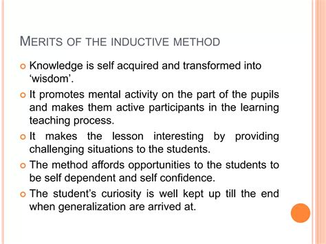 Deductive And Inductive Method Pptx Science