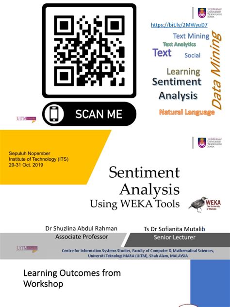 Sentiment Analysis With Weka Itsoct19 Pdf Pdf Statistical Classification Machine Learning