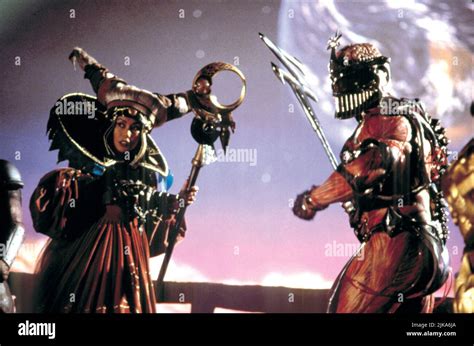Julia Cortez And Mark Ginther Film Mighty Morphin Power Rangers The
