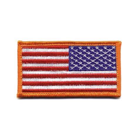 Reverse American Flag Patch Hook Back The 556