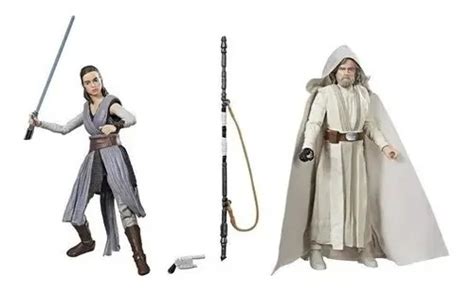 Star Wars Black Series Sdcc 2 Pack Rey And Luke Jedi Training Parcelamento Sem Juros