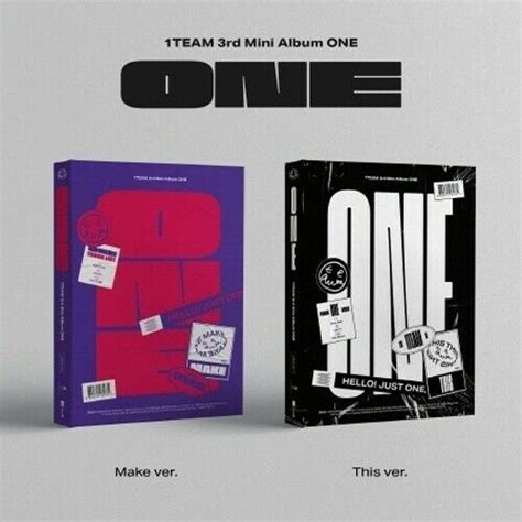 1team One 3rd Mini Album Random Version