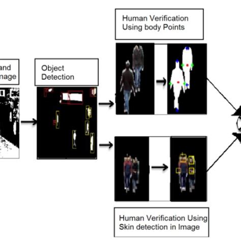 Body Parts Detection A Head And Feet Detection Of Human Silhouttes Download Scientific