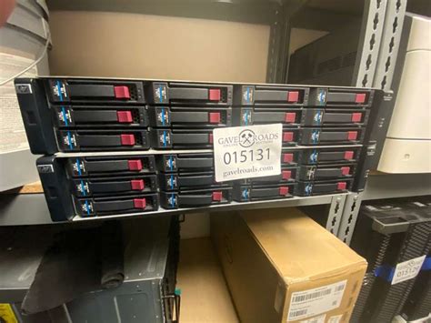 2 Hp Server And Storage Arrays Gavel Roads Online Auctions