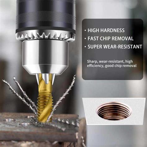 Drill And Tap Set In Titanium Combination Ce Certified