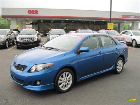 2010 Blue Streak Metallic Toyota Corolla S 48194110