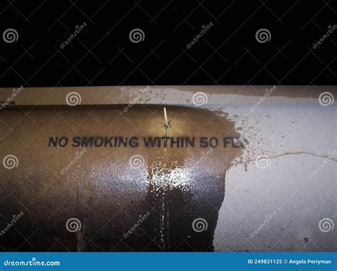 Fuel Tanker With Battle Damage Stock Image Image Of Hole Forward