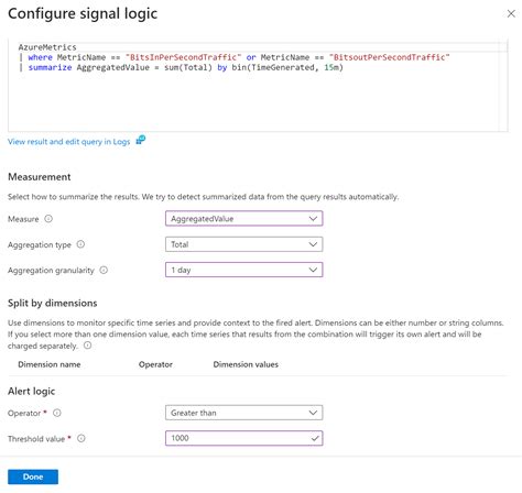Azure Monitor Metrics Based On Sum Of Existing Metric Values Stack Overflow