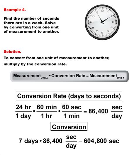 Converting Units Of Measurement Example