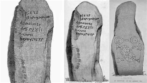 Mysterious Unknown Script By Newton Stone
