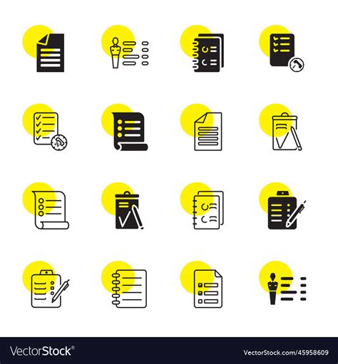 Conformity Icons Royalty Free Vector Image Vectorstock