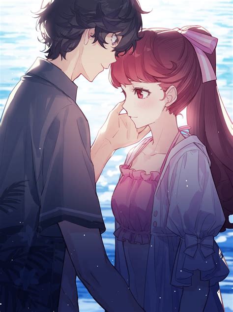 Amamiya Ren And Yoshizawa Kasumi Persona And 2 More Drawn By Tsubsa