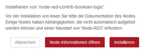 ioBroker Node RED Teil 6 Zusätzliche Nodes installieren smarthome tricks de