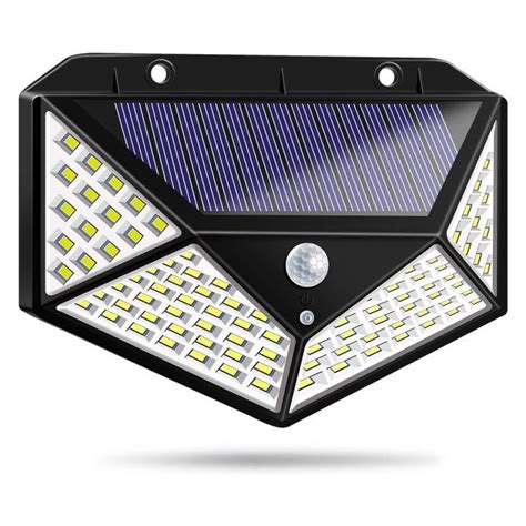 100 Led Solar Light Outdoor Solar Lamp Powered Sunlight Waterproof Pir Motion Sensor Street