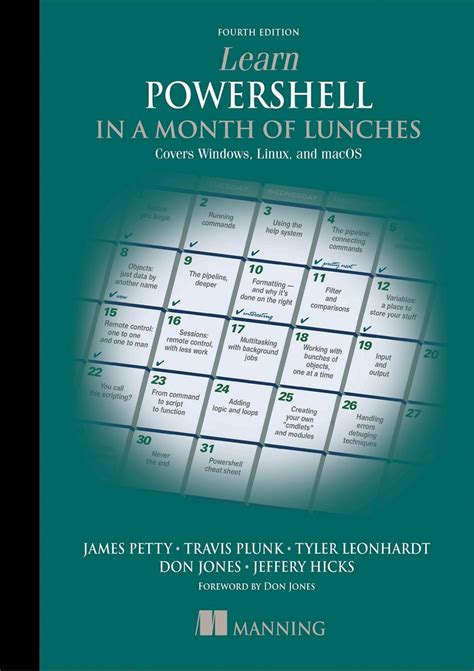 Ebook Learn PowerShell In A Month Of Lunches Fourth Edition Covers Windows Linux And MacOS Pdf