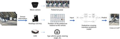 Figure 1 From Pedestrian Crossing Intention Prediction Method Based On