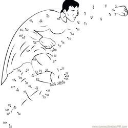 Super Hero Dot To Dot Printable Worksheet Connect The Dots