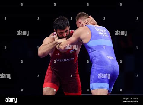 Zagreb Croatia September 13 Giorgi Meshvildishvili Of Azerbaijan