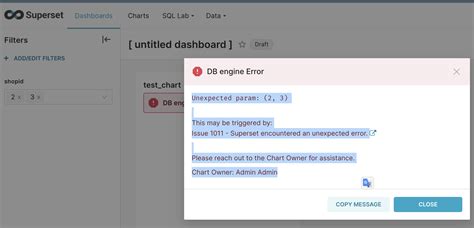 Db Engine Error · Issue 20968 · Apachesuperset · Github