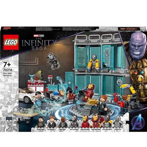 Lego 76216 Iron Man Armoury Price History Comparison And Alerts