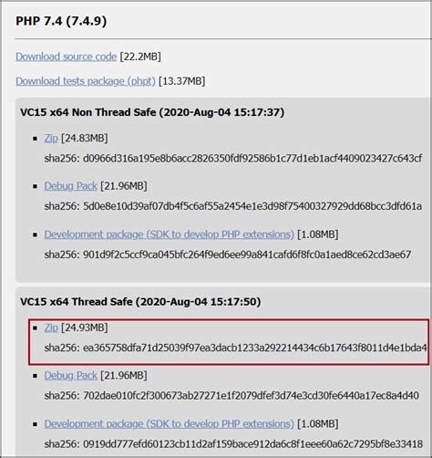 آموزش کامل نحوه بروزرسانی نسخه php در XAMPP سئوراز