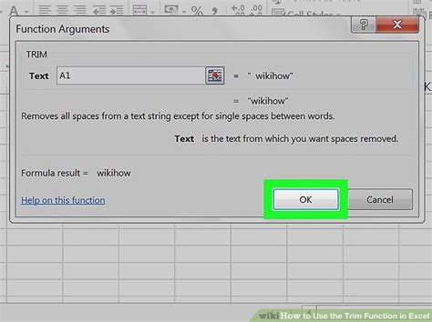 how to use the trim function in excel 10 steps with pictures