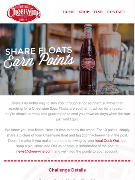 Cheerwine Share A Cheerwine Float For The Coolest Points Youll Get All Summer Milled