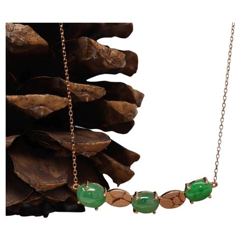 Laughing Buddha 14k Gold Genuine Green Jadeite Jade With Vs1 Diamonds