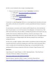 CS 3307 DIS UNIT 2 Docx In Unit 2 We Are Introduced To The Concepts Of Operating Systems