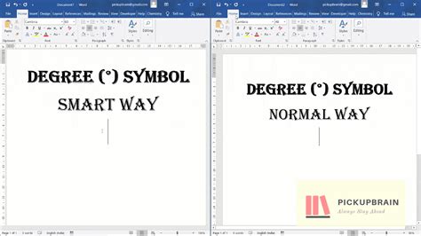 How To Type Degree Symbol In Microsoft Word Printable Online