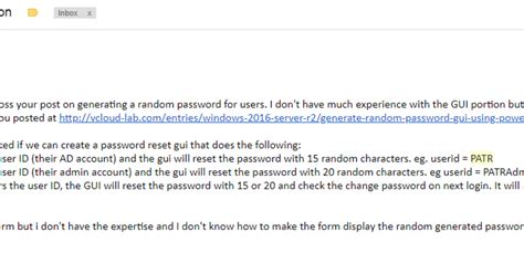 Creating A Password Reset Tool With Powershell Gui Vgeek Tales From