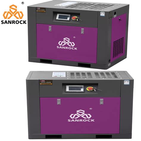 Electric Industrial Screw Compressor 75kw Variable Frequency Portable