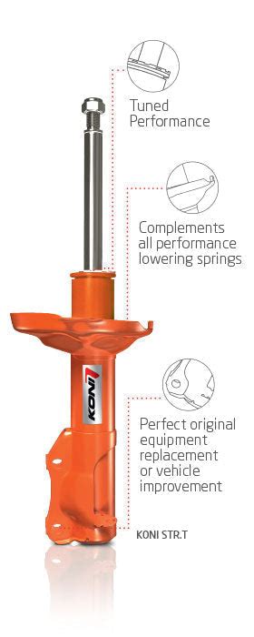 Koni Strt Orange Shocks Vw Rabbit 1980 1993 Front Or Rear Shocks