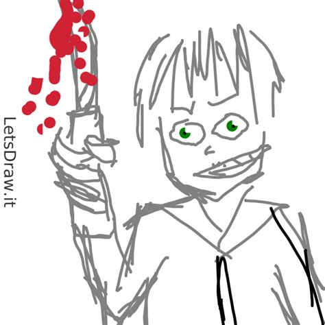 How To Draw Murderer Rsp7dkjwspng Letsdrawit