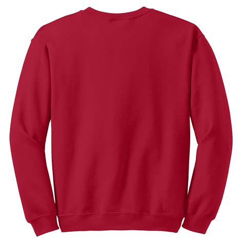 Gildan 18000 Heavy Blend Crewneck Sweatshirt Cherry Red Full Source